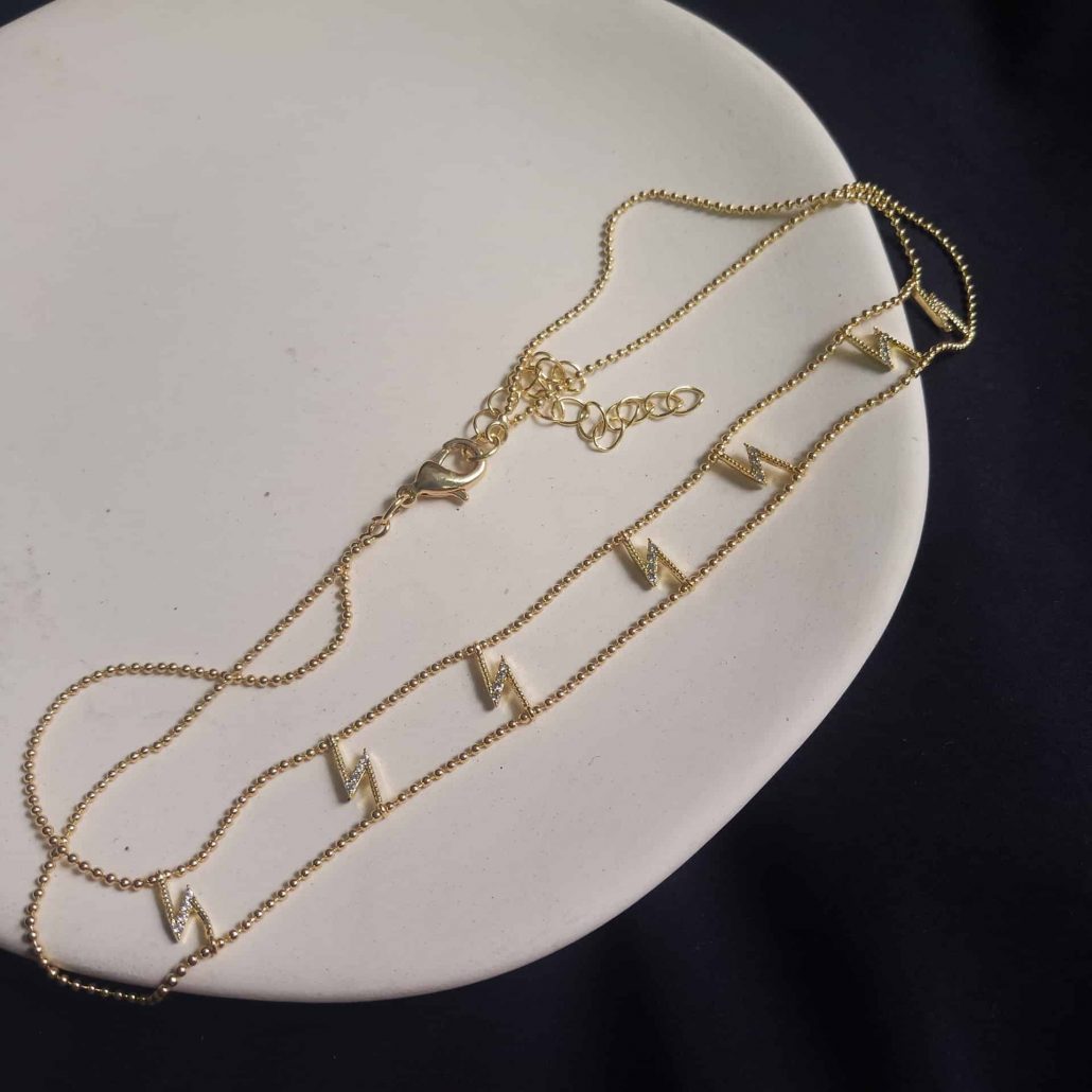 Lightning Bolt Choker – Kamakula