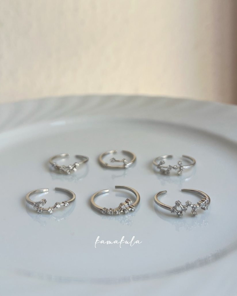 925 Silver Zodiac Constellation Ring – Kamakula